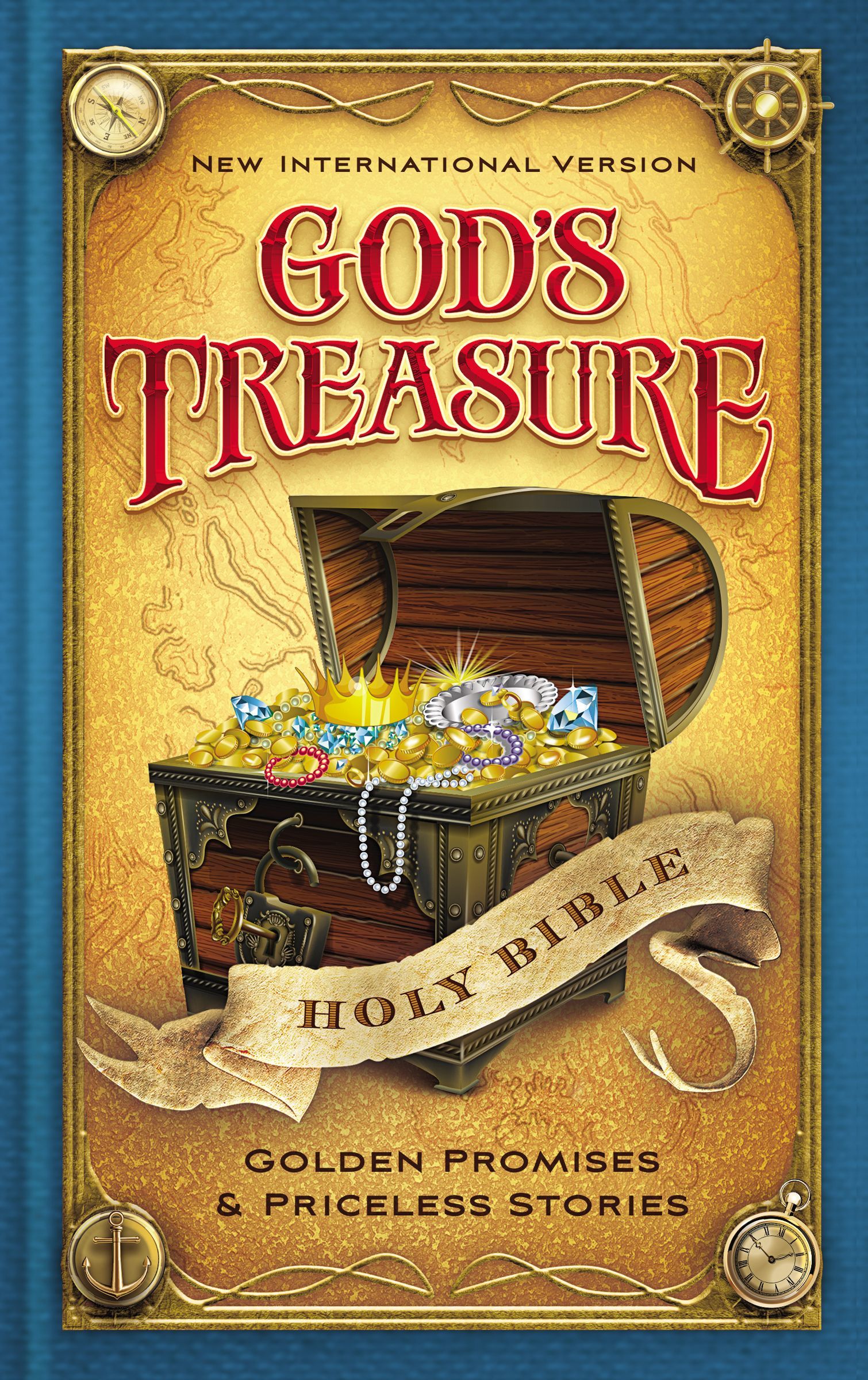 NIV God's Treasure Holy Bible: Golden promises and priceless stories by ...