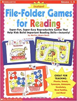 Scholastic Instant File-Folder Games for Reading: Super-Fun, Super-Easy ...