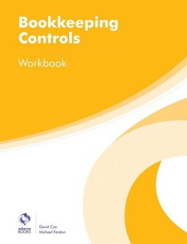 Bookkeeping Controls Workbook by David Cox | Goodreads