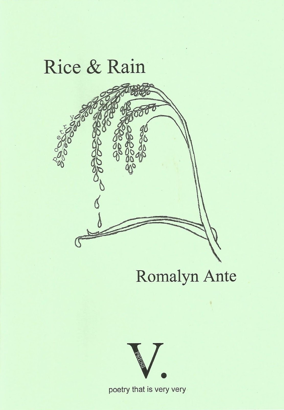 Rice & Rain by Romalyn Ante | Goodreads