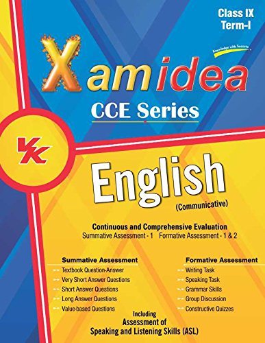 Xam Idea CCE Series English Term- 1 Class 9th Summative Assessment- 1 ...