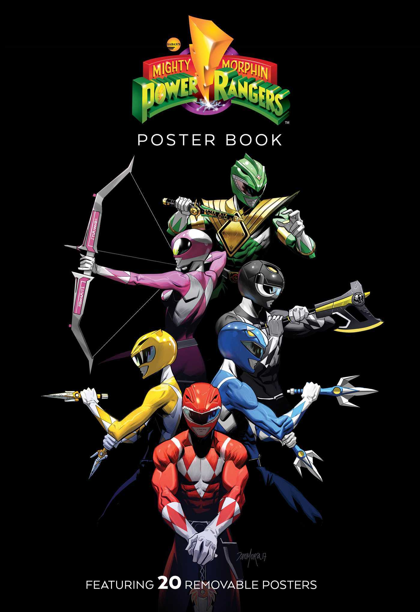 Mighty Morphin Power Rangers Poster Book by Goni Montes | Goodreads