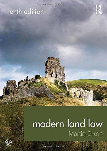 Modern Land Law (Volume 1) by Martin Dixon | Goodreads