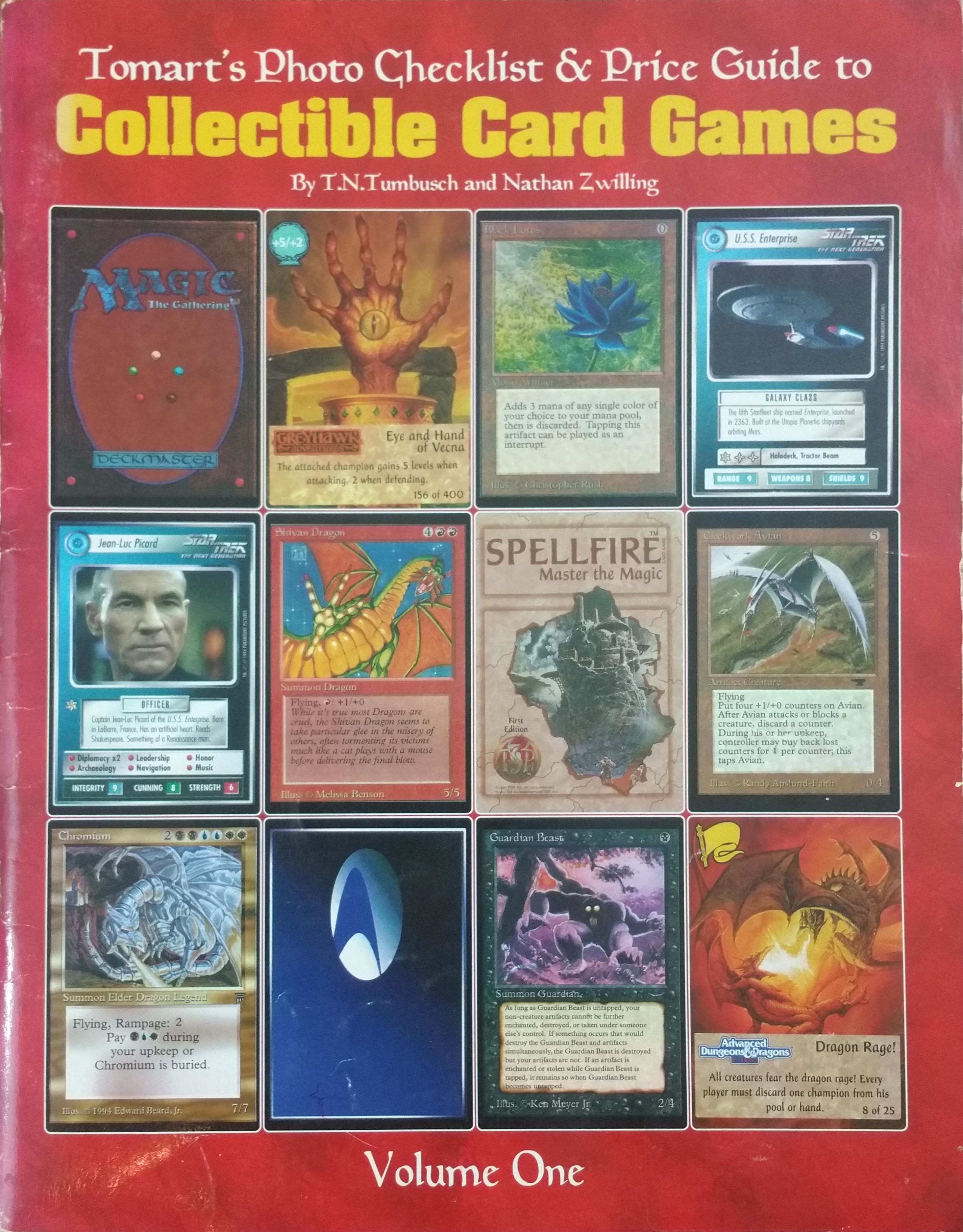 Tomart's Photo Checklist & Price Guide to Collectible Card Games by T.N ...
