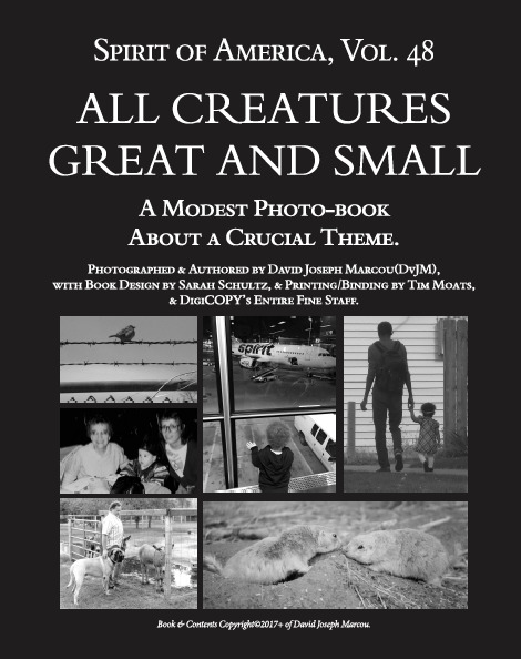 Spirit of America: All Creatures Great and Small — A Modest Photo-Book ...