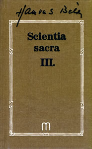 Scientia sacra III. by Béla Hamvas | Goodreads