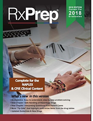 RxPrep's 2018 Course Book for pharmacist licensure exam preparation by ...