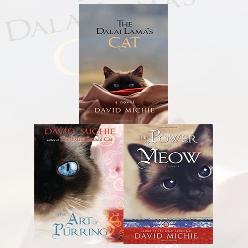 David Michie The Dalai Lamas Cat 3 Books Bundle Collection by David ...