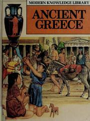 Ancient Greece (Modern Knowledge Library) by Christopher Fagg | Goodreads