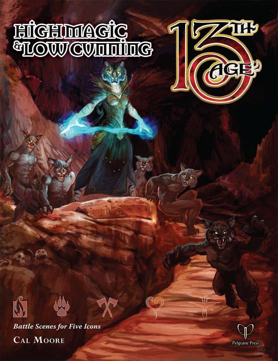 High Magic & Low Cunning: Battle Scenes for Five Icons by Cal Moore ...