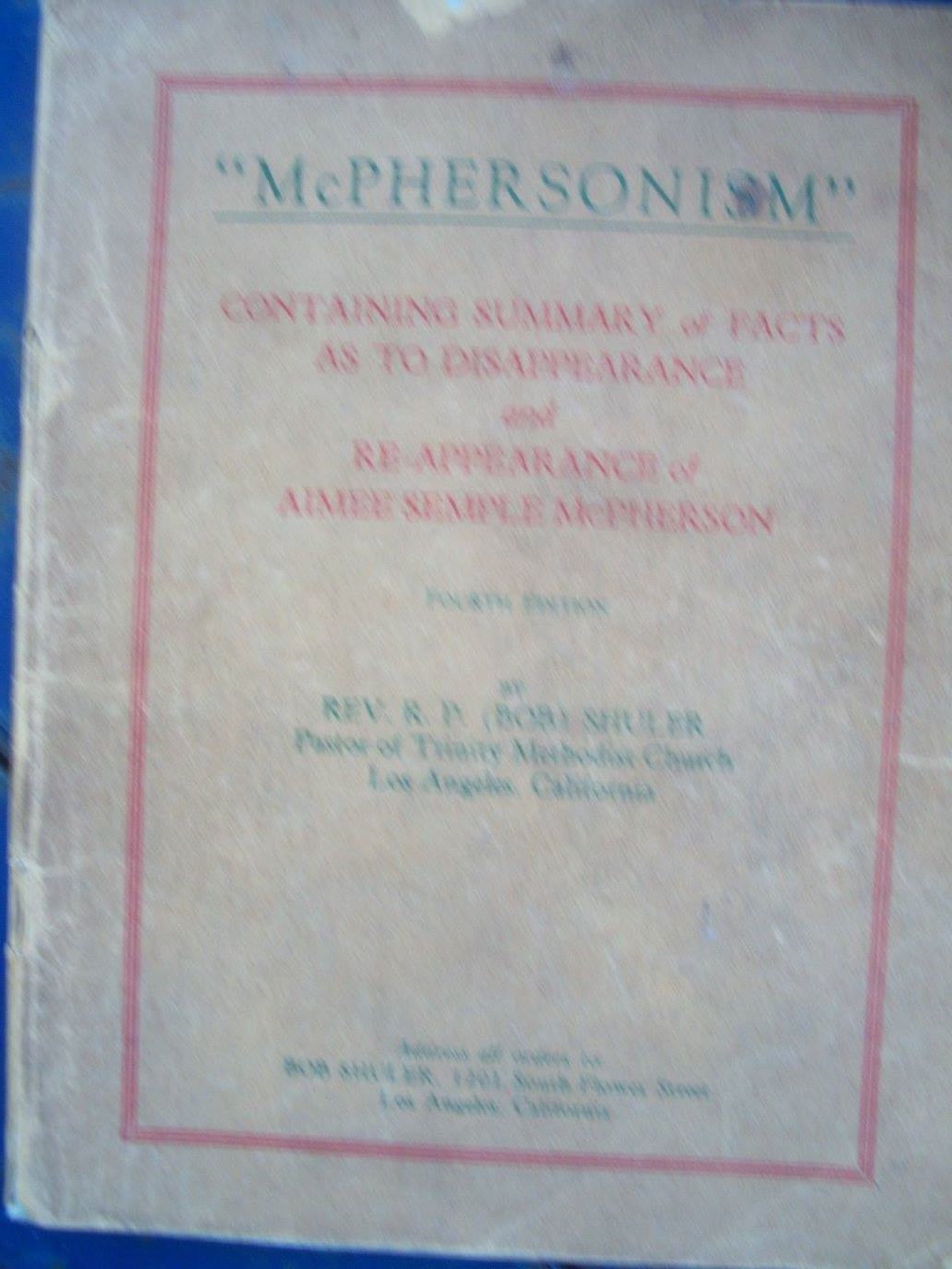 McPhersonism by Robert Shuler | Goodreads