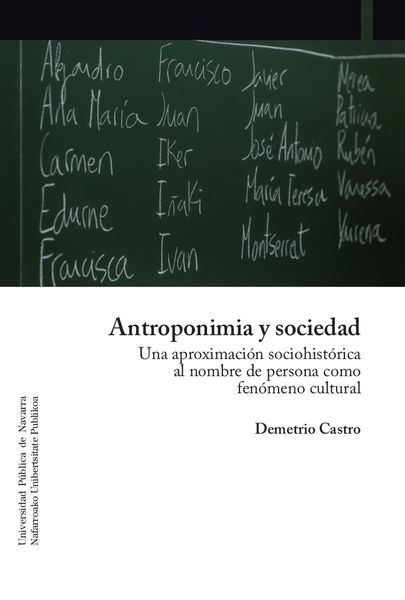 Antroponimia y sociedad: una aproximación sociohistórica al nombre de ...