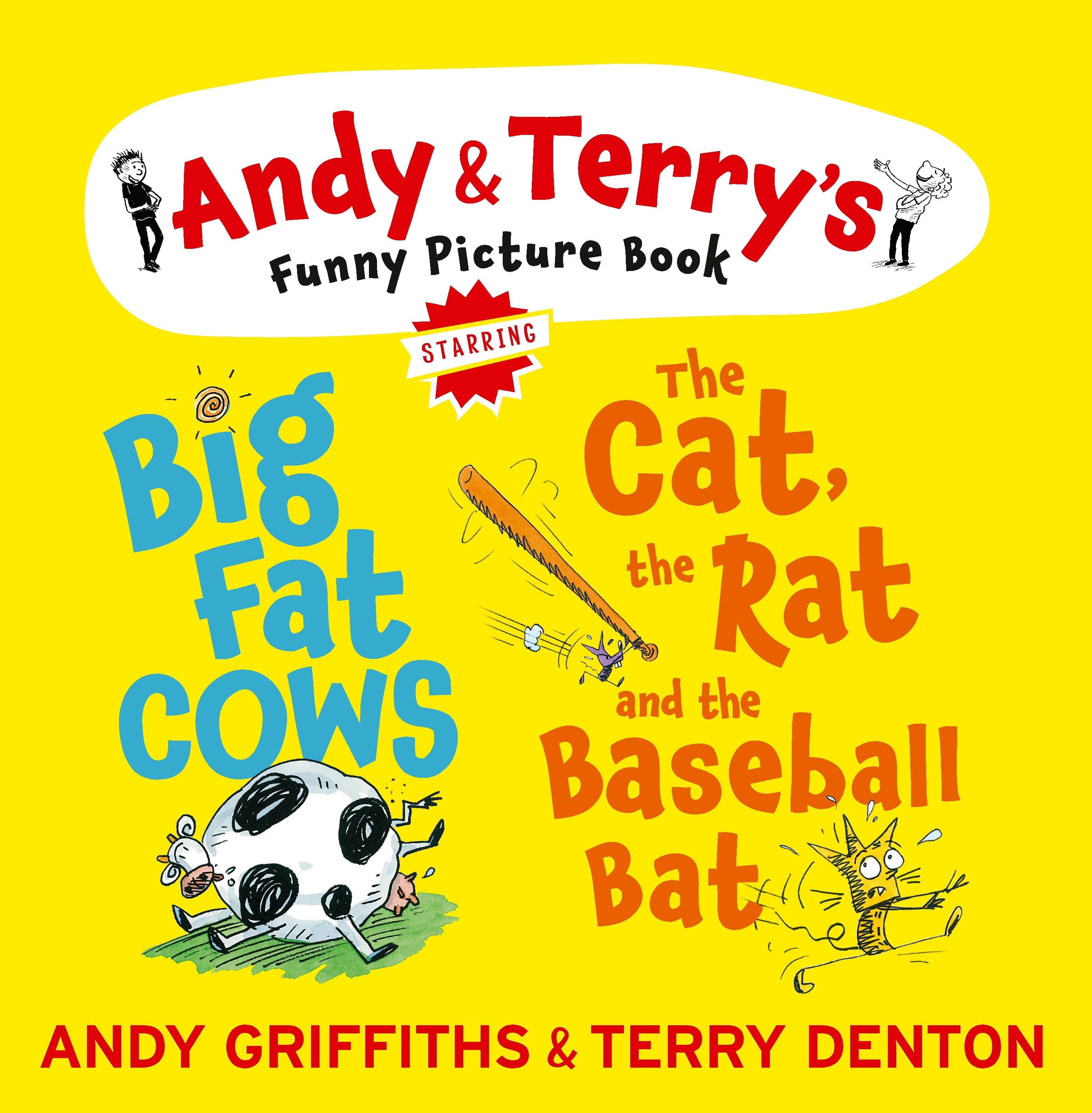 The Cat, the Rat and the Baseball Bat / Big Fat Cows by Andy Griffiths ...