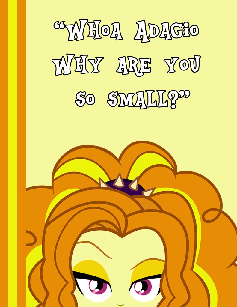 “Whoa Adagio, Why Are You So Small?” by reading is magic | Goodreads