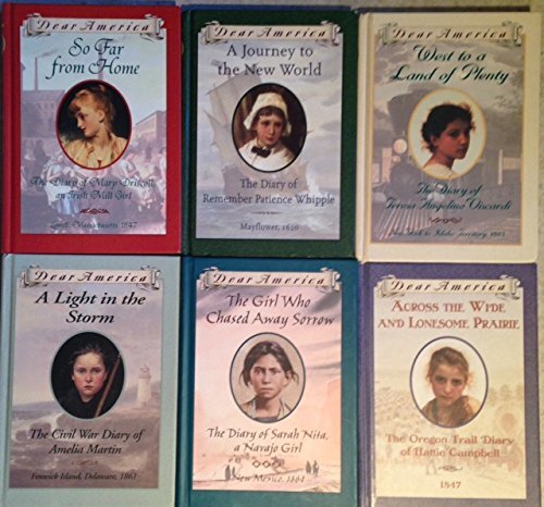 Dear America 6 Volume Set - A Light in the Storm - A Journey to a New ...