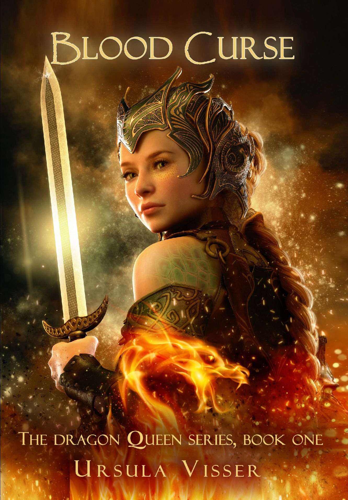 Blood Curse (The Dragon Queen #1) by Ursula Visser | Goodreads