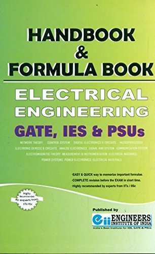 Handbook & Formula Book Electrical Engineering GATE, IES & PSUs by ...