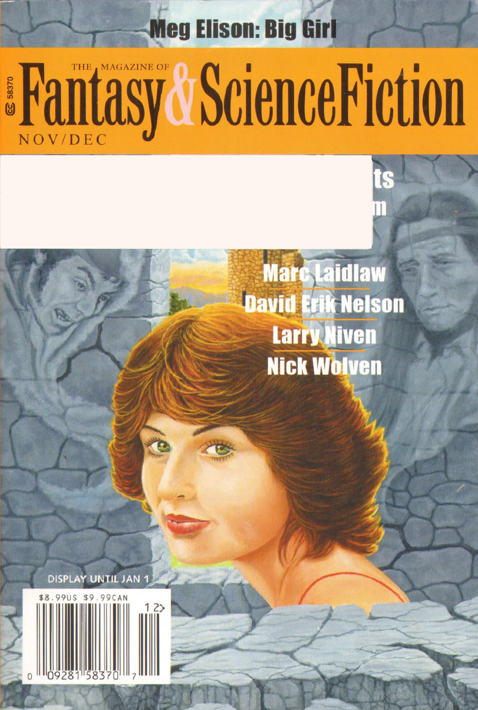 The Magazine of Fantasy & Science Fiction, November/December 2017 by C ...