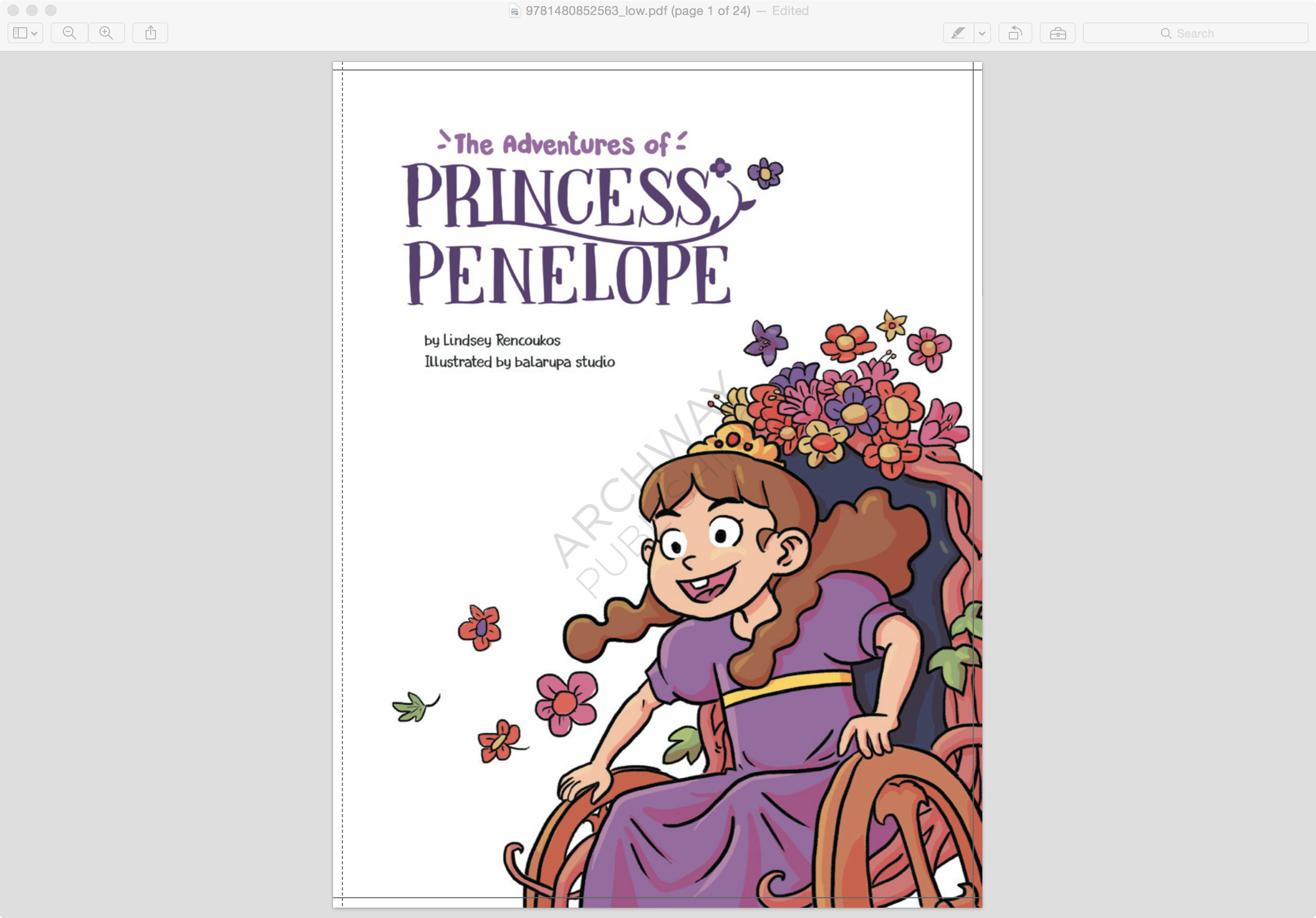 The Adventures of Princess Penelope by Lindsey Rencoukos | Goodreads