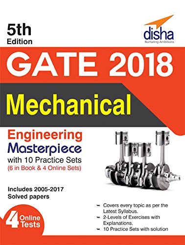 GATE 2018 Mechanical Engineering Masterpiece with 10 Practice Sets by ...