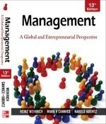 Management: A Global and Entrepreneurial Perspective by Heinz Weihrich ...