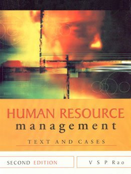 Human Resource Management: Text and Cases by V.S.P. Rao | Goodreads