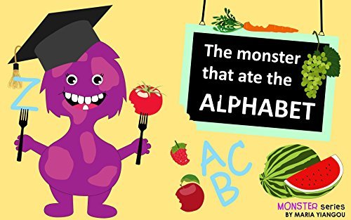 The monster that ate the ALPHABET: Learning ABC's alphabet A to Z ...
