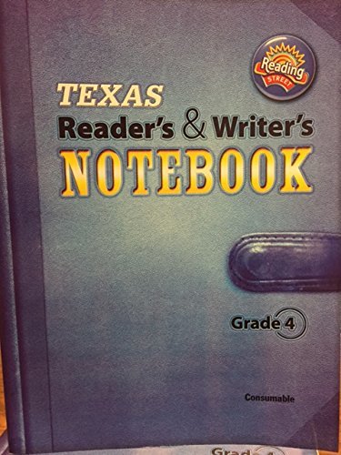 Texas Reader's & Writer's Notebook, Grade 4 by Pearson Prentice Hall ...