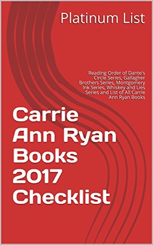 Carrie Ann Ryan Books 2017 Checklist: Reading Order of Dante's Circle ...