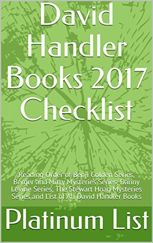 David Handler Books 2017 Checklist: Reading Order of Benji Golden ...