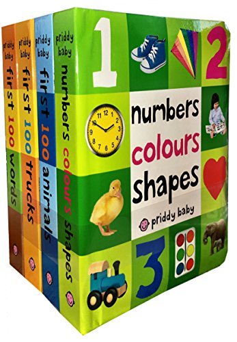 First 100 Collection 3 Books Box Set By Roger Priddy (First 100 Soft To ...