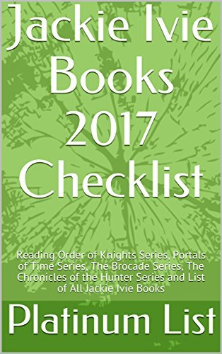 Jackie Ivie Books 2017 Checklist: Reading Order of Knights Series ...