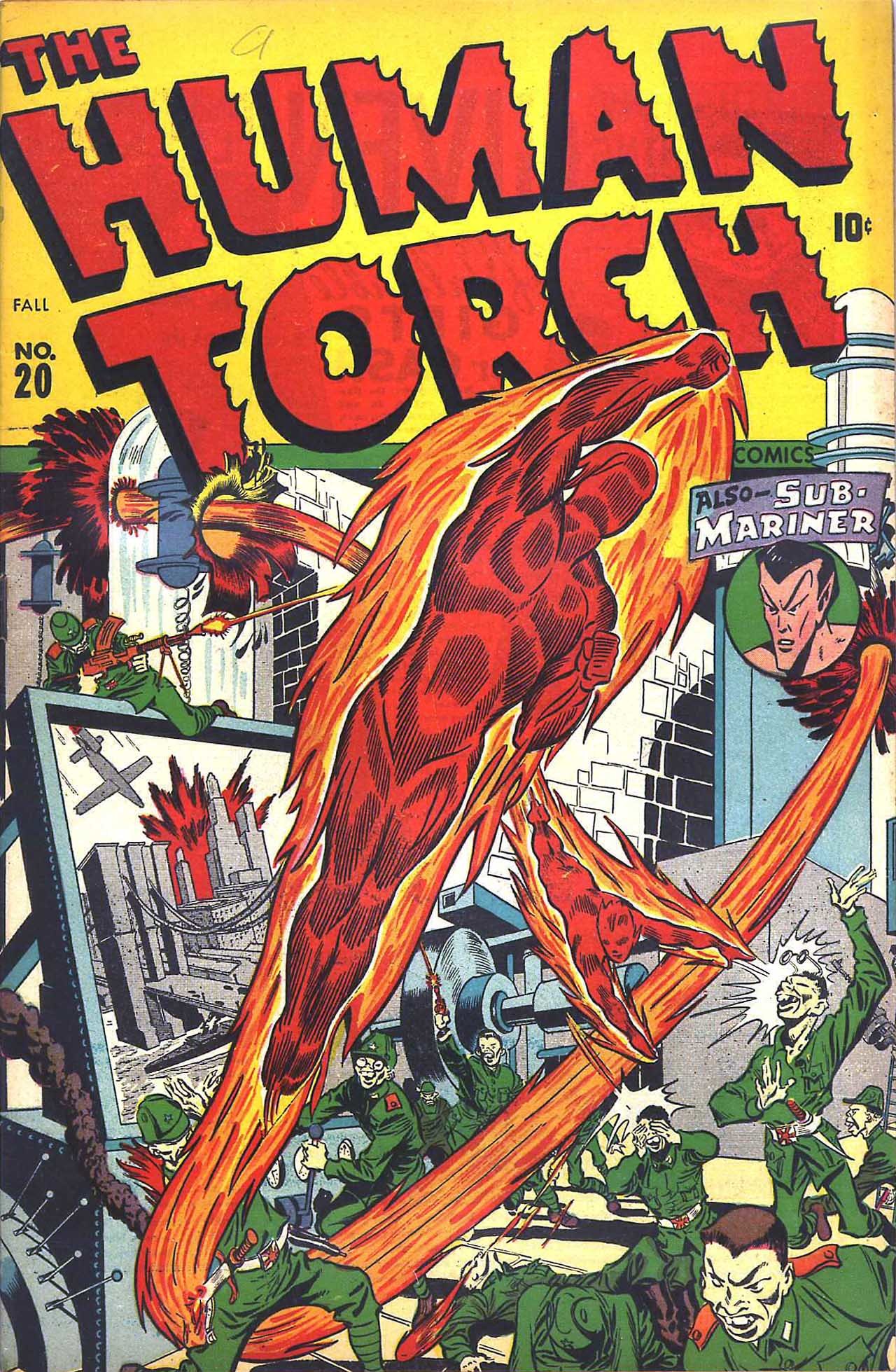 Human Torch (1940-1954) #20 by Carl Burgos | Goodreads