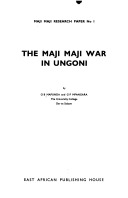 The Maji Maji War in Ungoni by O.B. Mapunda | Goodreads