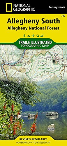 Allegheny South Map [Allegheny National Forest] by National Geographic ...