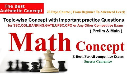 Math Concept for All Competitive Exams by Competitive Exam Expert ...