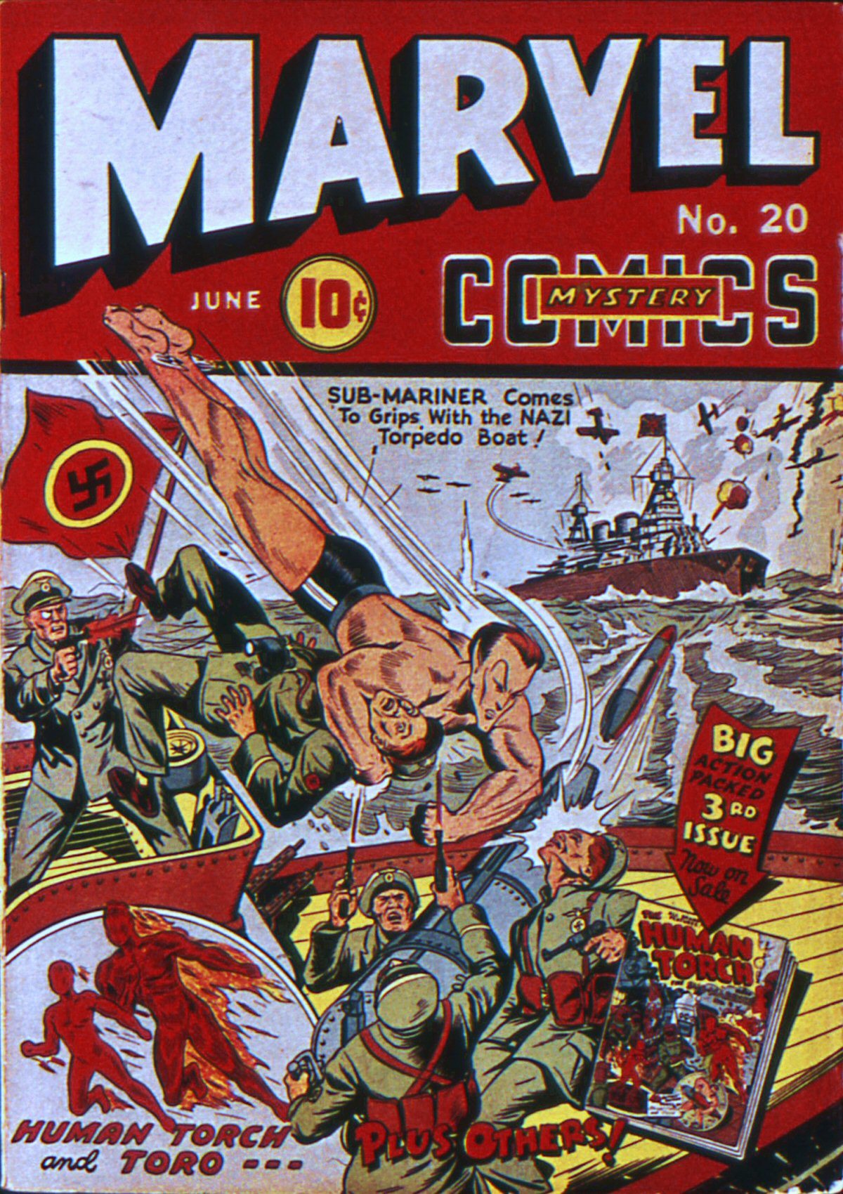 Marvel Mystery Comics #20 by Carl Burgos | Goodreads