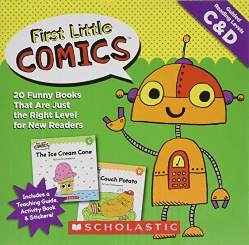 First Little Comics Parent Pack: Levels C & D: 20 Funny Books That Are ...