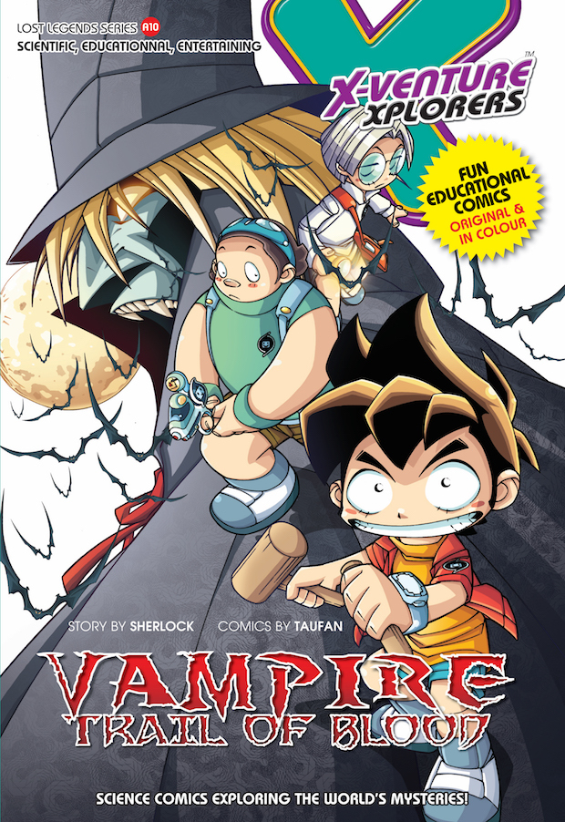X-VENTURE XPLORERS : Vampire Trail of Blood by Sherlock . | Goodreads