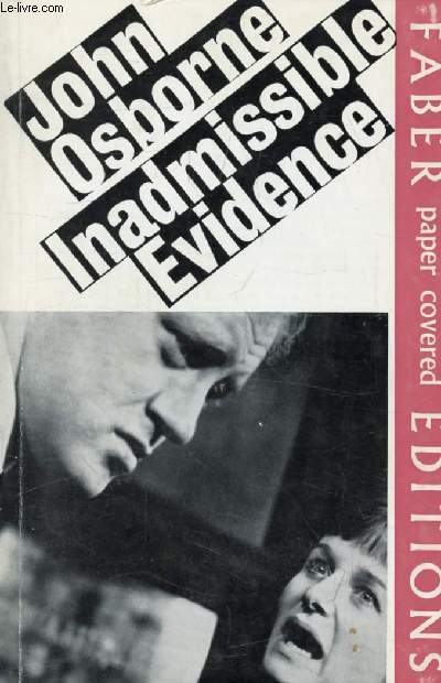 Inadmissible Evidence by John Osborne | Goodreads