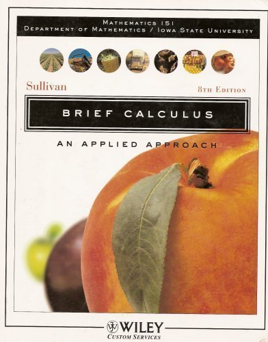 Brief Calculus: An Applied Approach by Michael Sullivan III | Goodreads