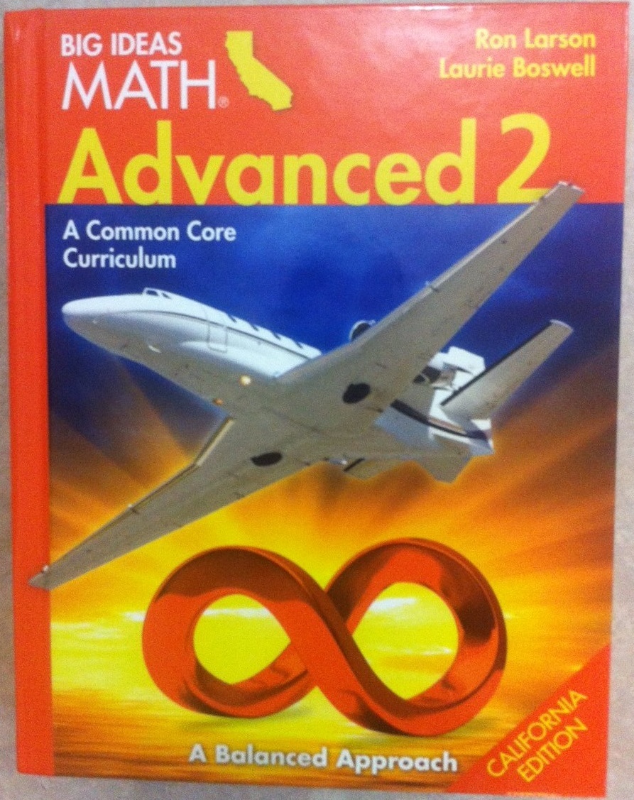 Big Ideas Math Advanced 2 A Common Core Curriculum Orange By Ron Big Ideas Math Advanced 2 A Common Core Curriculum Orange By Ron