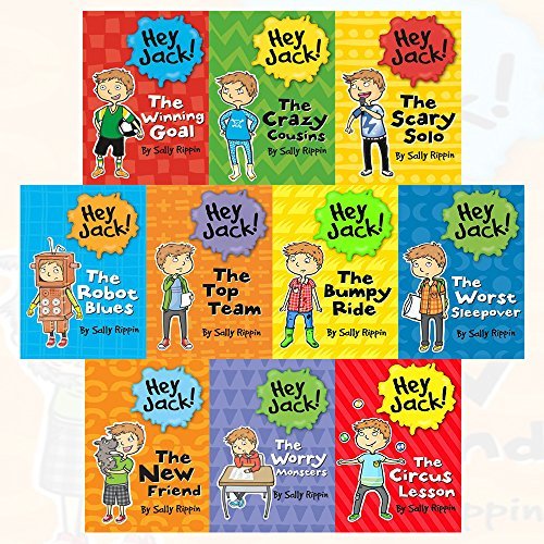 Hey Jack! Series Sally Rippin Collection 10 Books Bundles by Sally ...