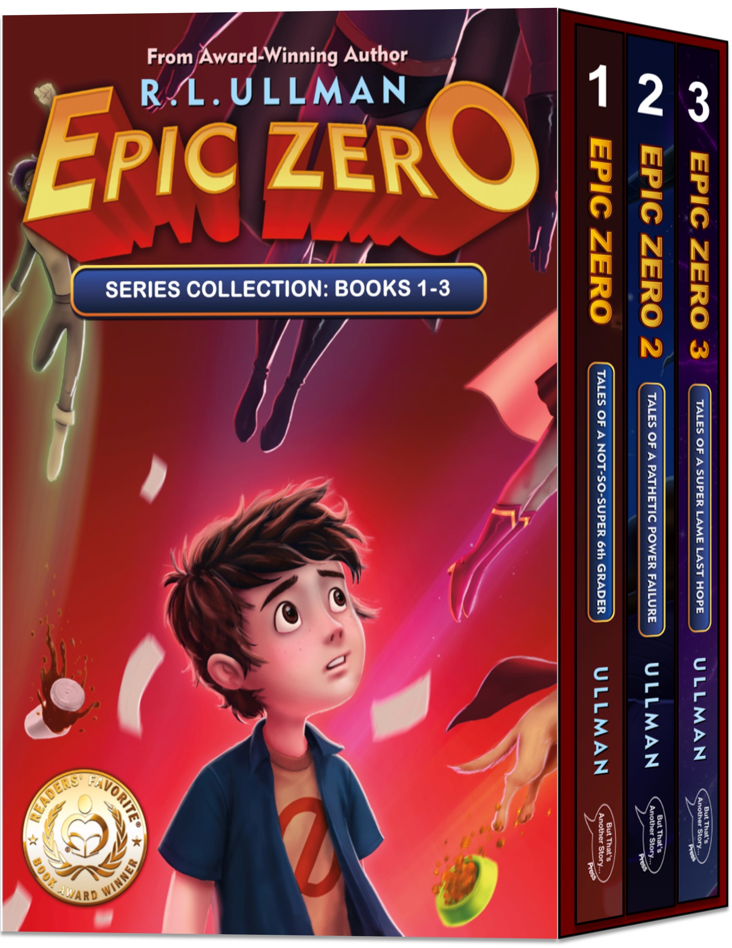 Epic Zero Series: Books 1-3: Epic Zero Collection by R.L. Ullman ...