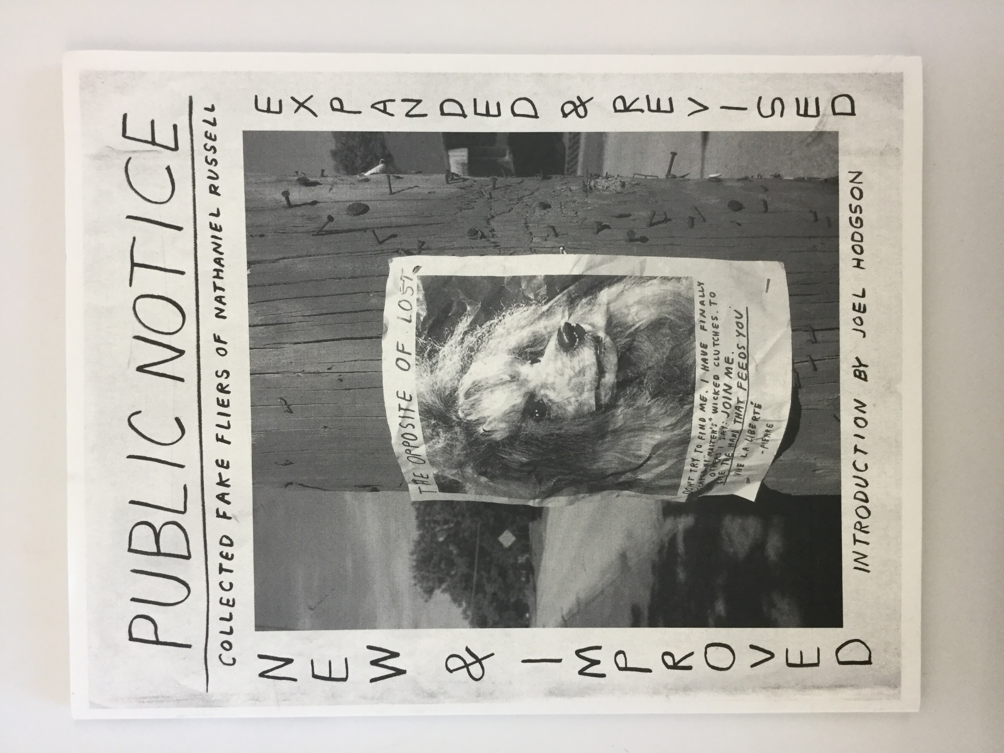 Public Notice: Collected Fake Fliers of Nathaniel Russell by Nathaniel ...