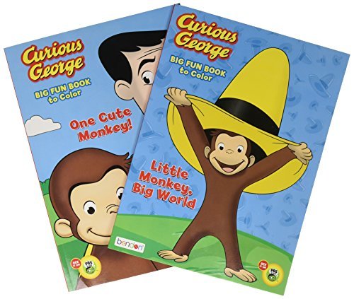 Curious George Big Fun Book to Color by Margret Rey | Goodreads