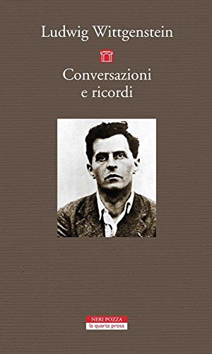 Conversazioni e ricordi (Italian Edition) by Ludwig Wittgenstein ...