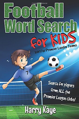 Football Word Search for Kids: 2017/18 Premier League Teams by Harry ...