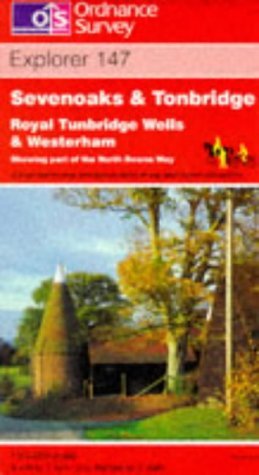 SEVENOAKS ET TONBRIDGE 1/25 000 (Explorer Maps) by Ordnance Survey ...