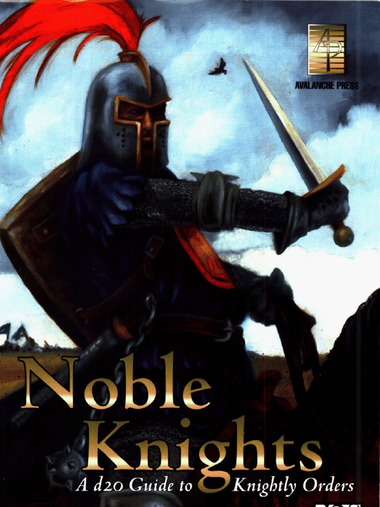 Noble Knights: A d20 Guide To Knightly Orders by Ree Soesbee | Goodreads